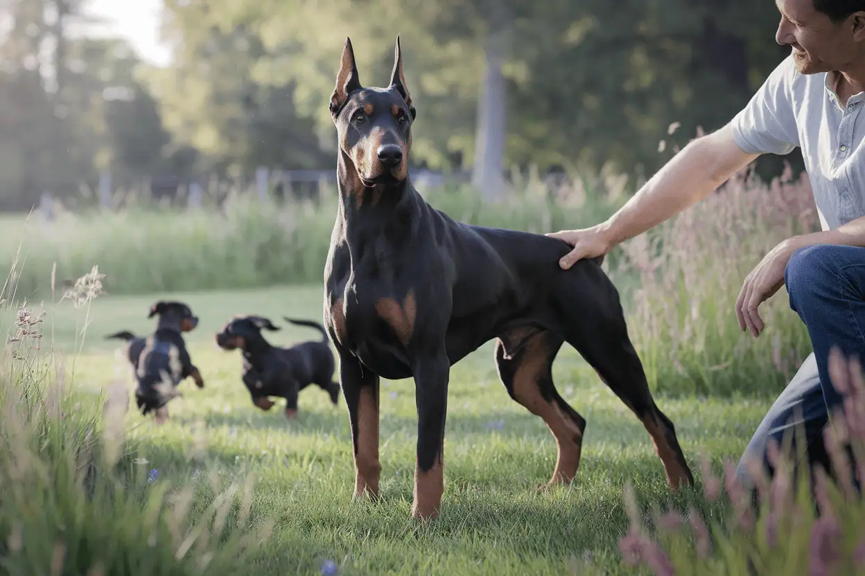 אופי הדוברמן פינצ'ר: תכונות והתנהגות אופייניות - כלב נבון